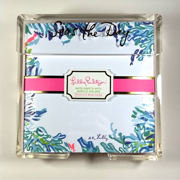 Lilly Pulitzer | Office | Lilly Pulitzer Wade Sea Note Sheets With ...